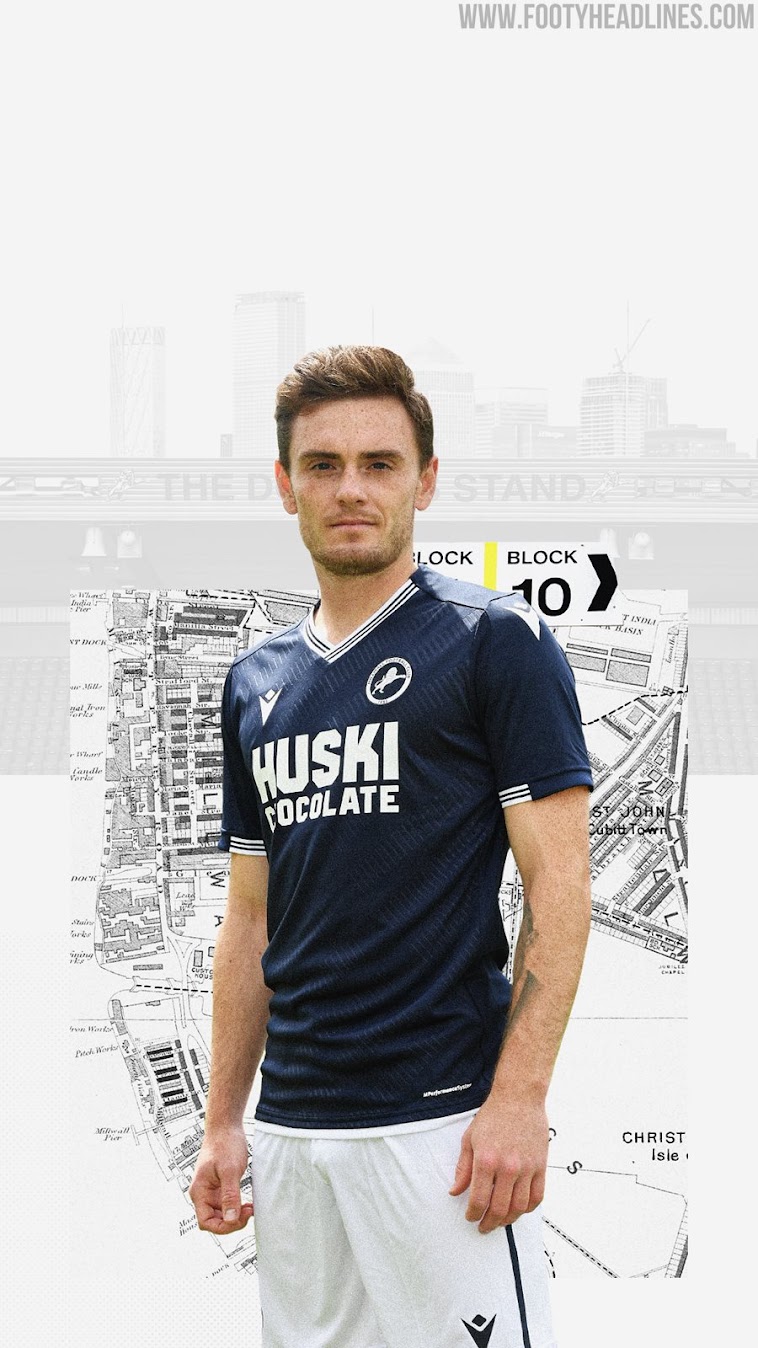 Millwall 20-21 Home Kit Released - Footy Headlines