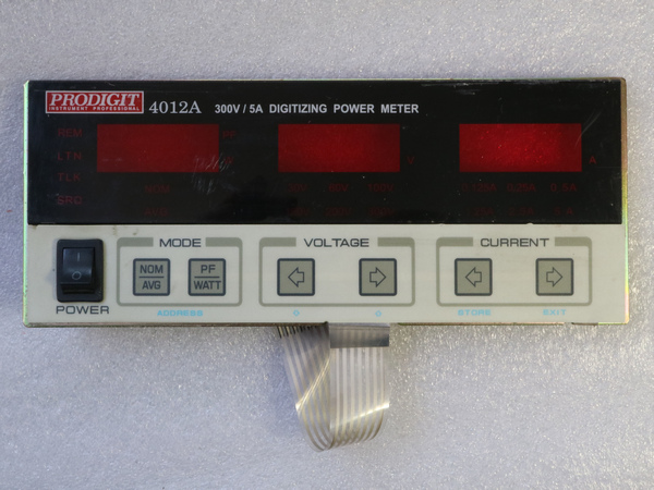 BugWorkShop - 甲蟲工作室: Prodigit 4012A 數位化功率表 - 拆解（二）
