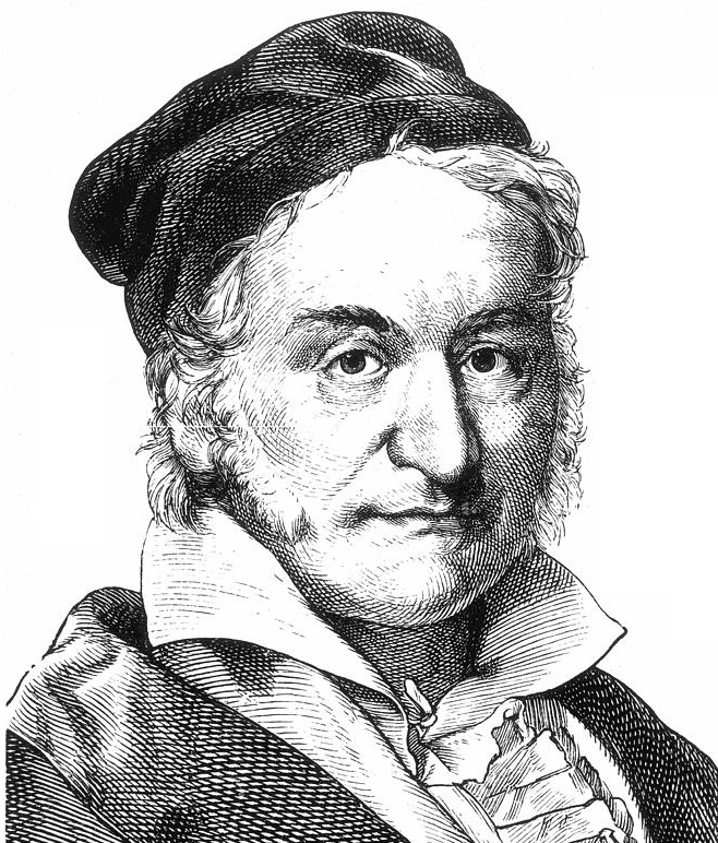 Johann Carl Friedrich Gauss Website