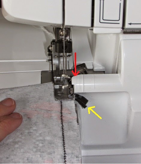 Create Kids Couture: Serging 101: How to Serge Knit Fabric