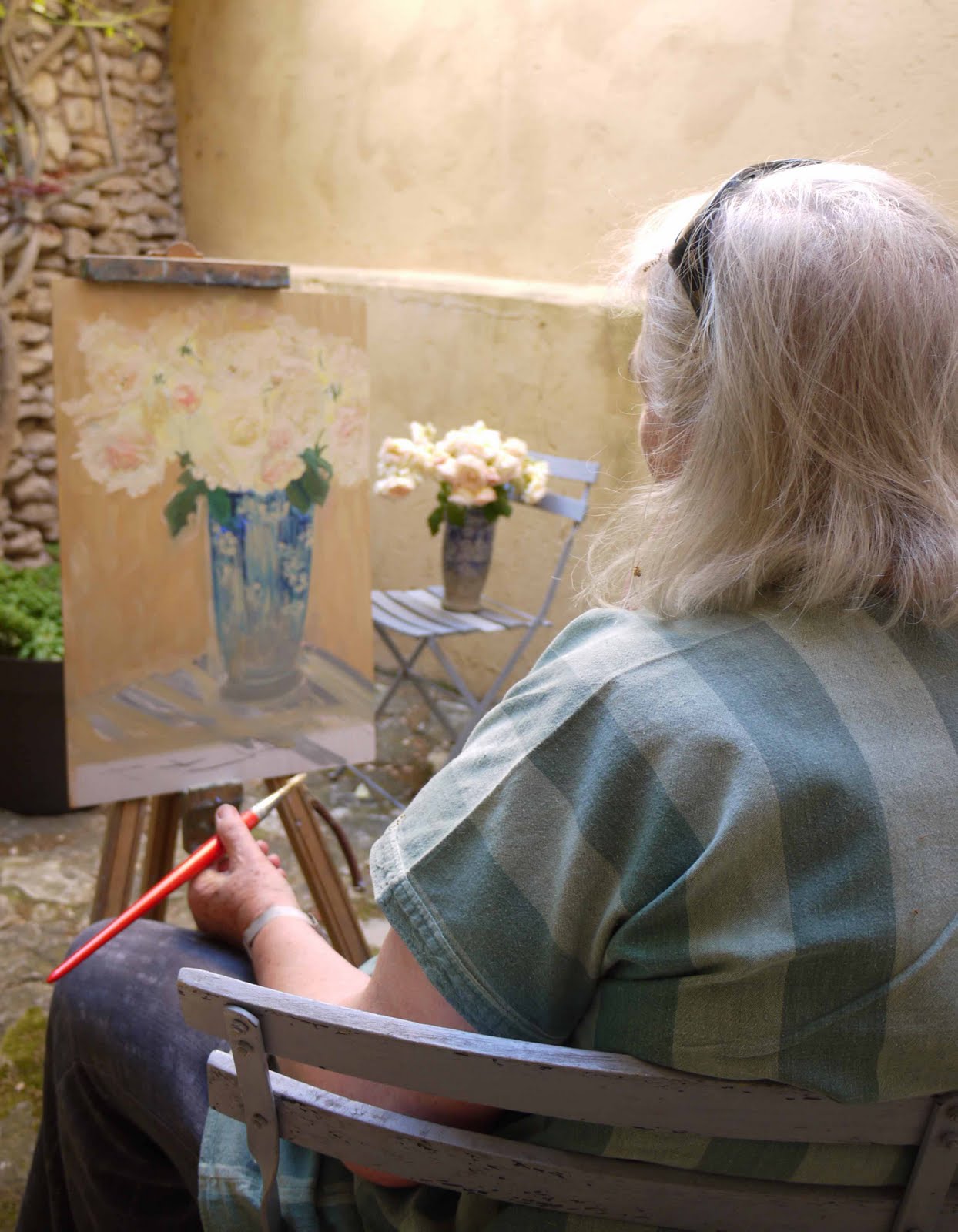 arts in provence: Oil Painting with Jeremy le Grice