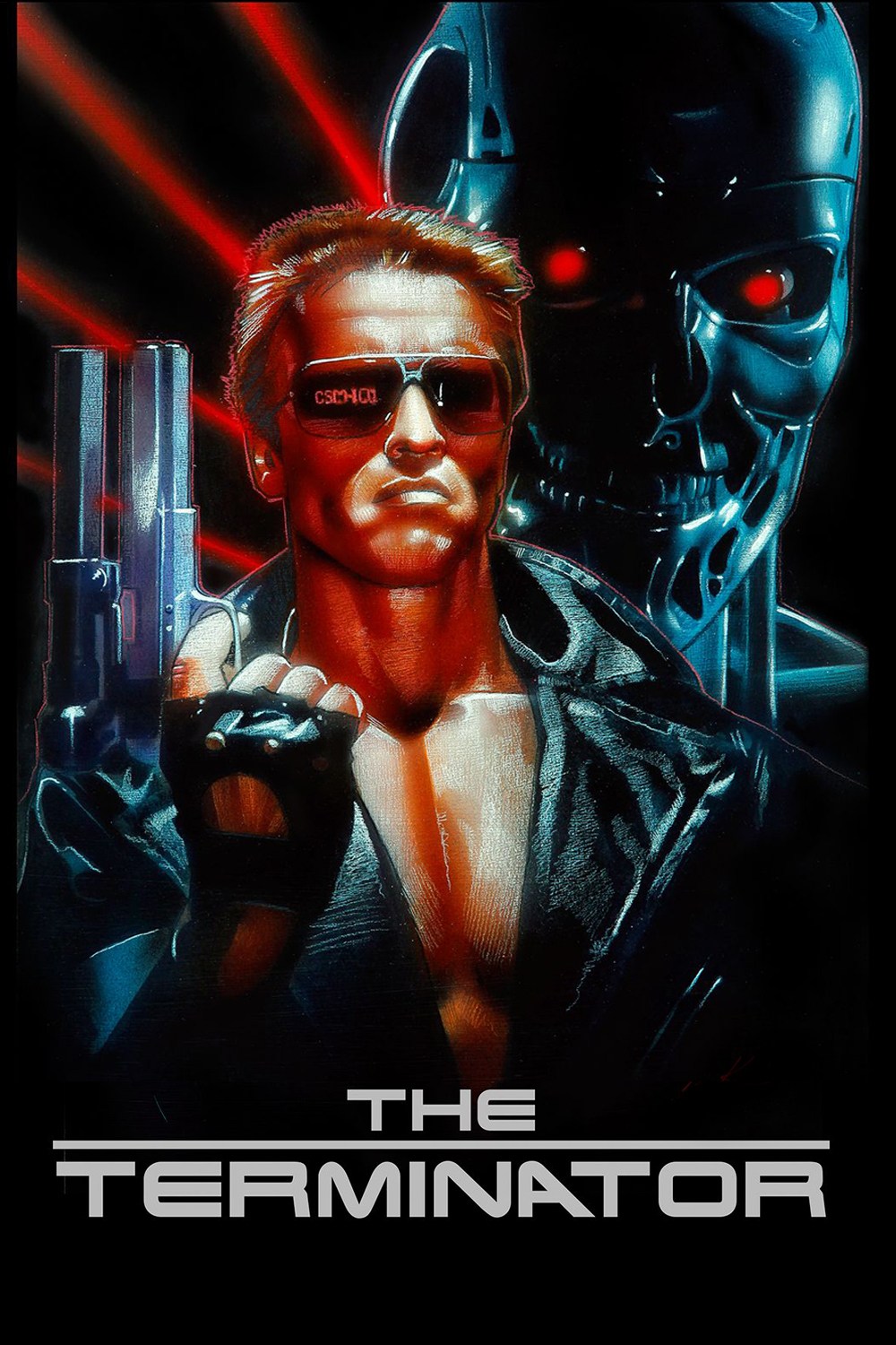 Movie Poster 1000x1500: Terminator I 1984