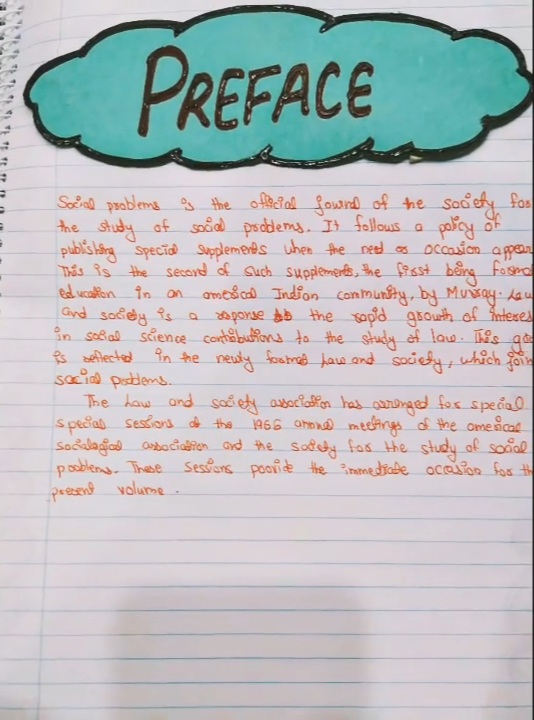 SOCIAL ISSUES PROJECT ~ NTY PROJECTS