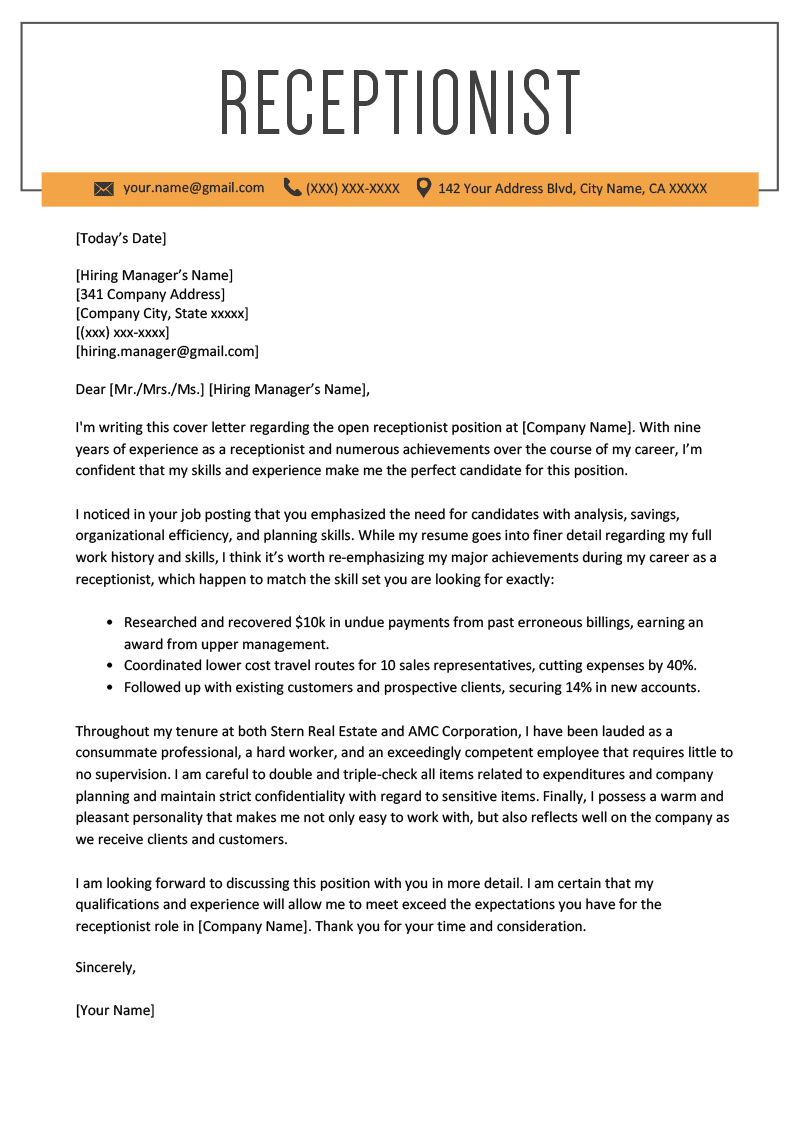 Writing Cover Letter For Receptionist Position Sample Letter writing-cover-letter-for-receptionist-position-sample-letter