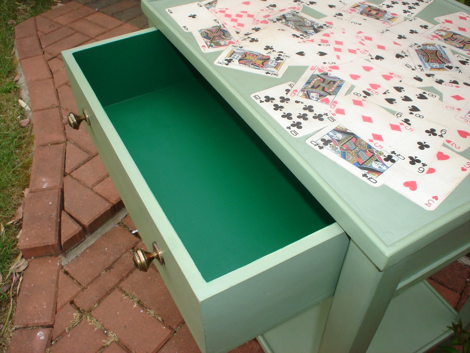Smithy's Painted Furniture: "card" table......