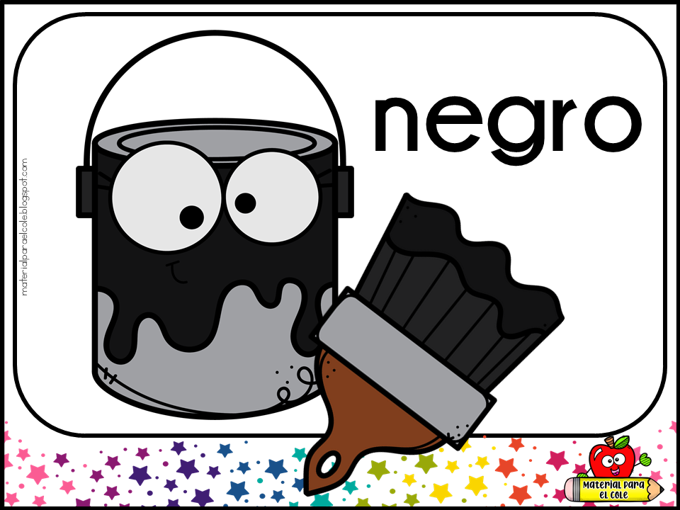 CARTELES DE LOS COLORES