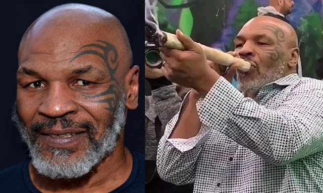 Popular Boxer, Mike Tyson reveals he smokes $40,000 weed monthly ...