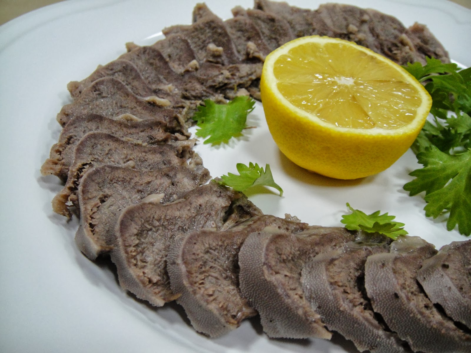 Maryam's Culinary Wonders: 493. Iraqi Beef Tongue