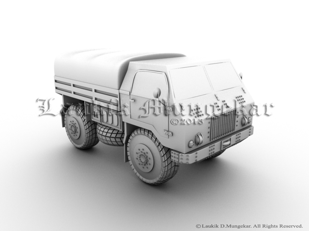 Laukik Mungekar Portfolio: TAM 110 Army Truck