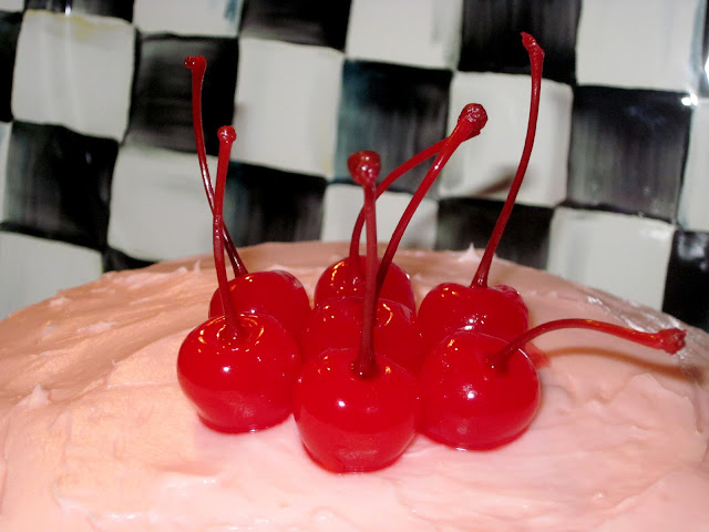 Frilly Little Details: Recipe Monday: Very Cherry Cake