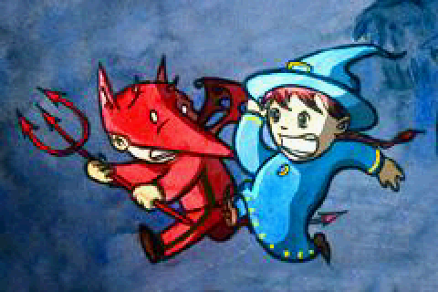 VGJUNK: CASTLEWEEN / SPIRITS & SPELLS (GAME BOY ADVANCE)