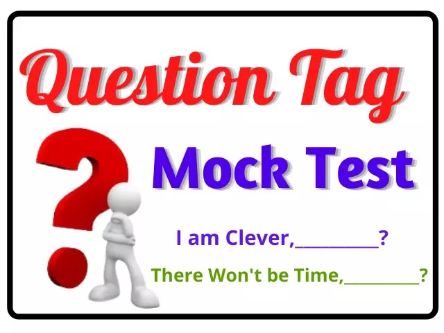Question Tag Mock Test - PSC PDF BANK