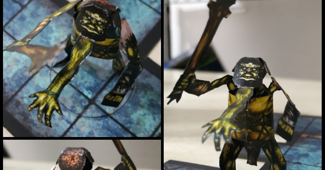 Fantasy Paper Miniature Models: Giants!