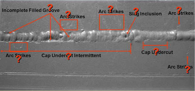 CSWIP Welding Defects Images