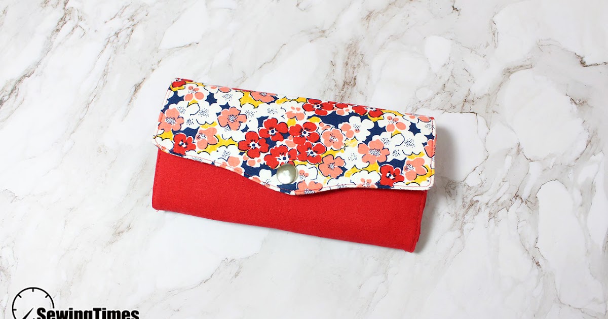 DIY FABRIC PURSE WALLET