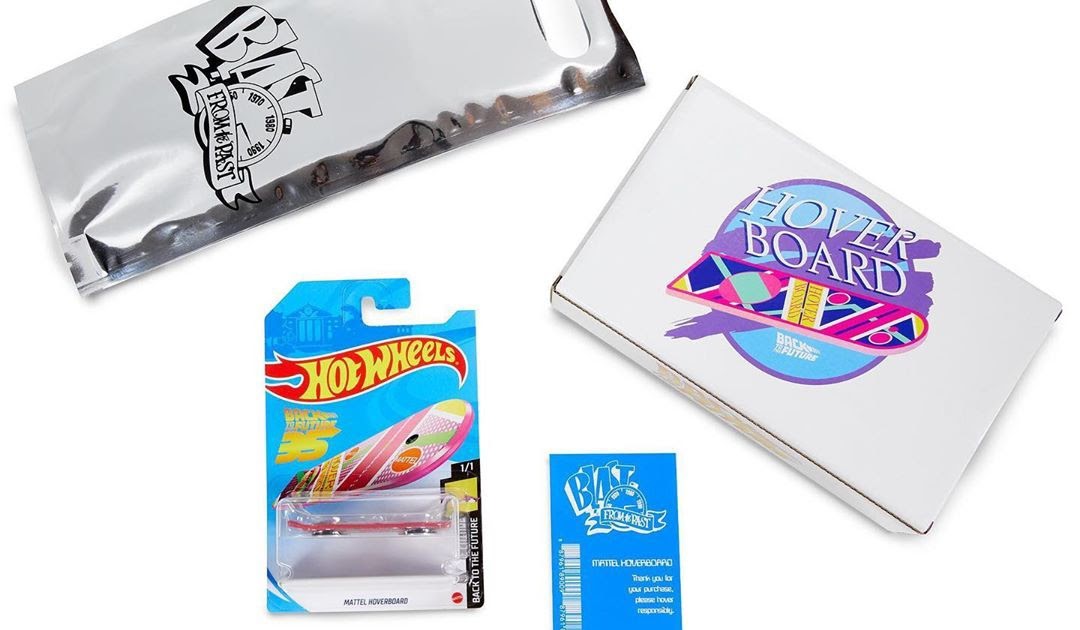 SkateMalaysia: BACK TO THE FUTURE HOVER BOARD HOTWHEELS