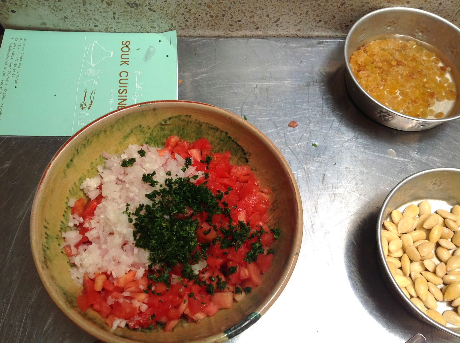 Flavors of the Sun: Souk Cuisine--A Very Special Cooking Class in ...