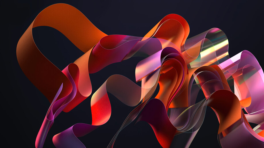 Microsoft Windows 11 Abstract 4K #340b Wallpaper PC Desktop