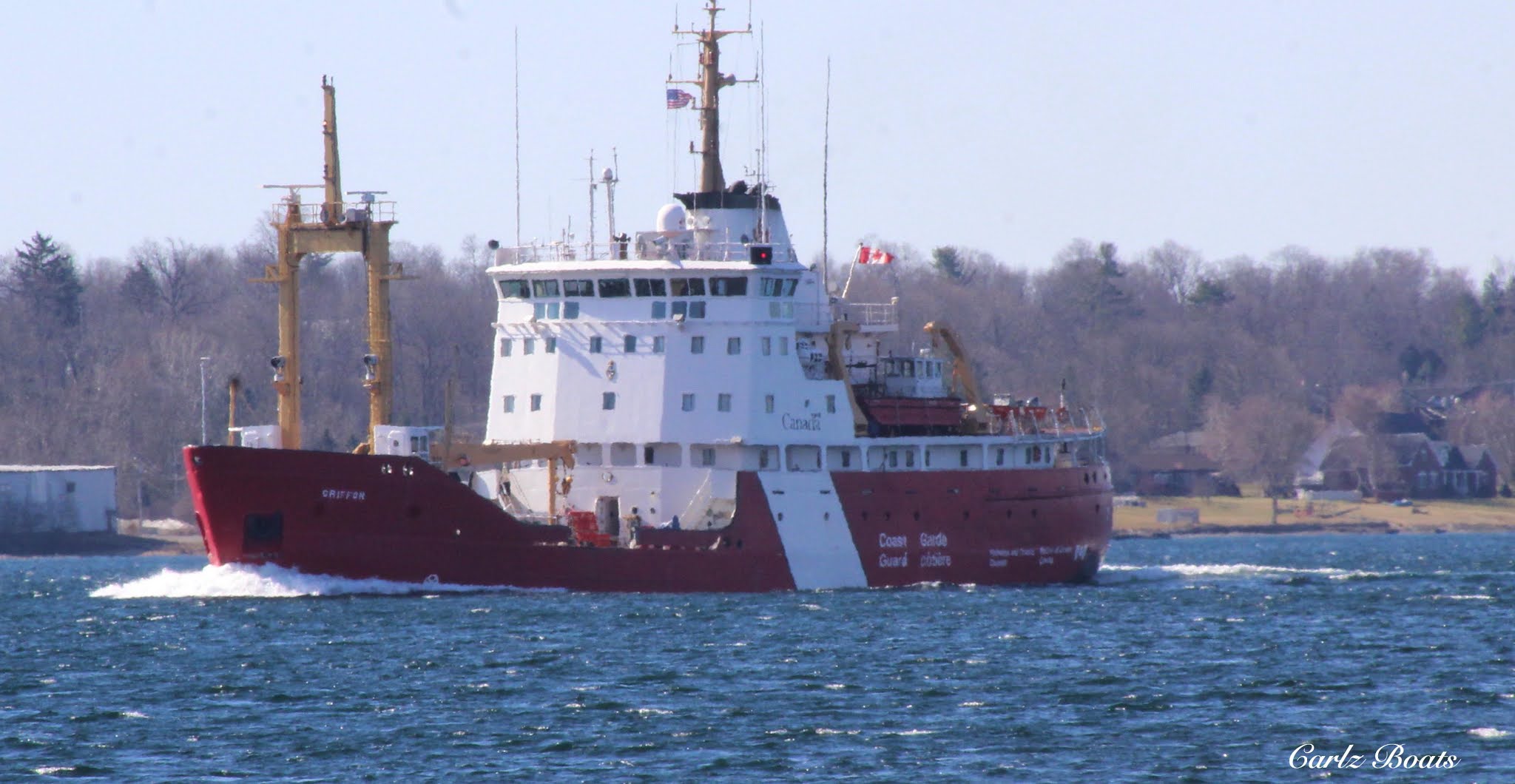 Carlz Boats: Light Icebreaker CCGS GRIFFON - A Homebound Pictorial