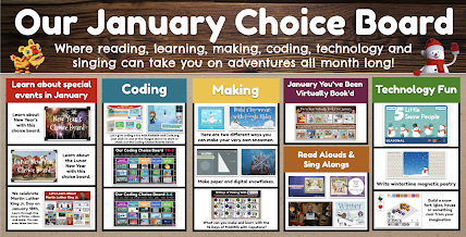 The Library Voice: Creating Choice Board Posters To Make It Easy For ...
