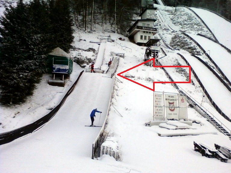 Laufen und mehr: Skispringen in Lauscha