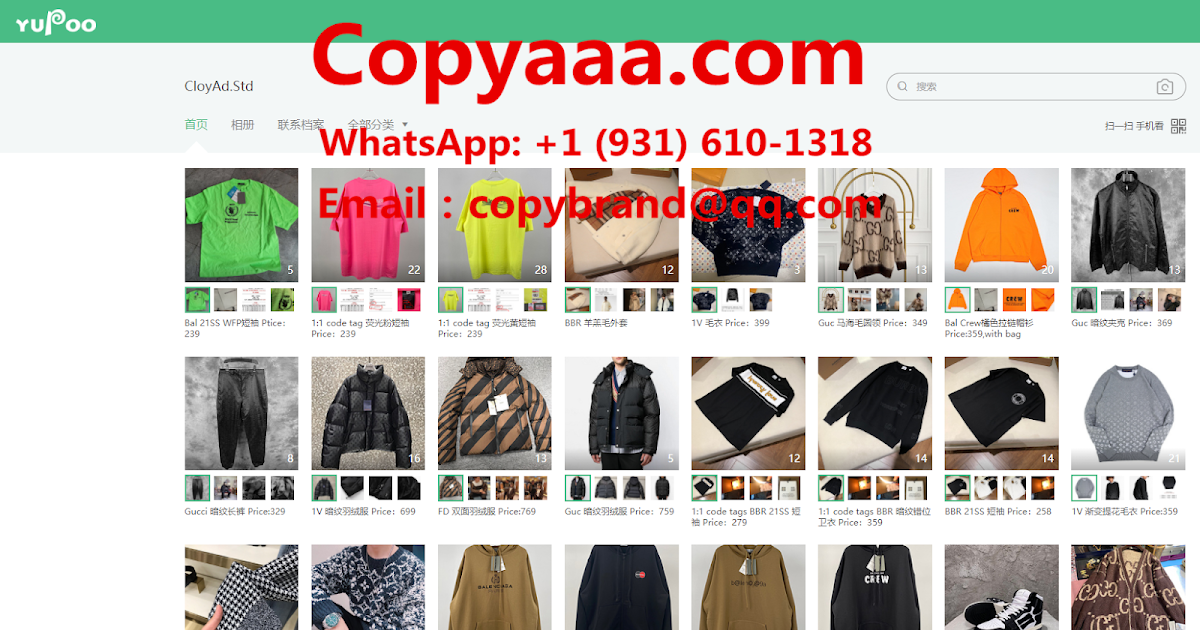 cloyadstudio.x.yupoo.com/albums contact WhatsApp: +1 (931) 610-1318