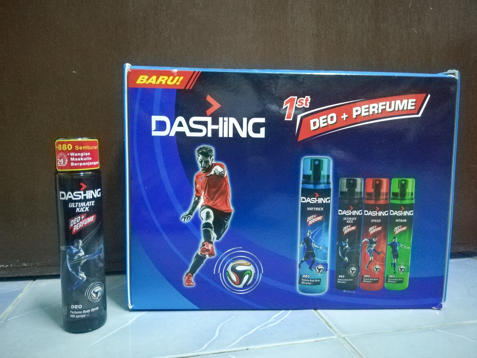 Dashing Deo + Perfume Body Spray: Haruman Maskulin baharu daripada DASHING!