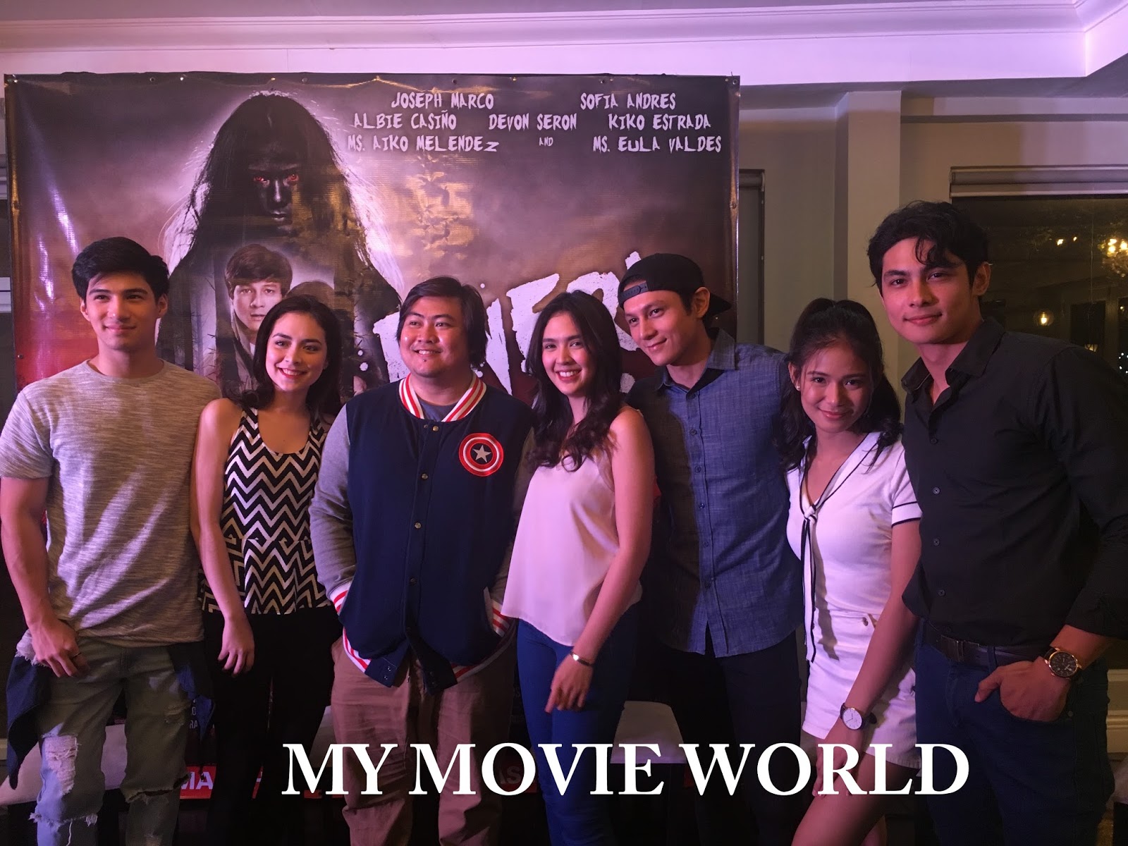 My Movie World: Watch: Pwera Usog Stars Share Their Favorite Horror Film
