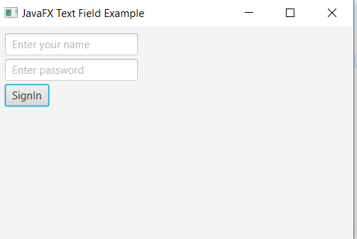 Programming For Beginners Javafx Textfield Set Prompt Text