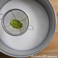 Cuisine BIO-Japonaise: Matcha pudding au tapioca