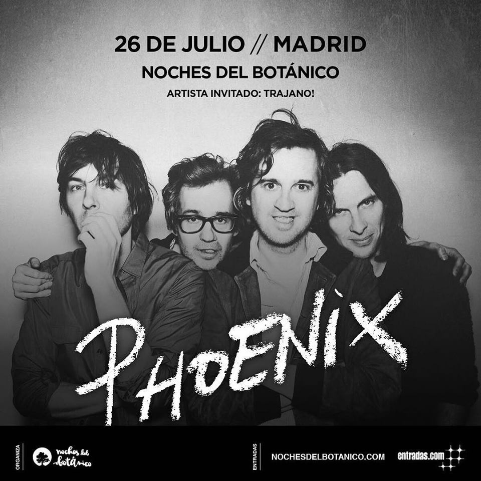 After Musiic: 36 días para ver a Phoenix en Madrid