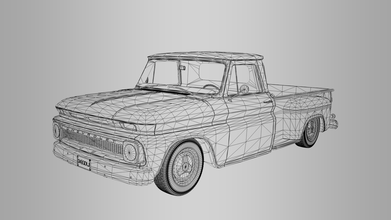 Chevrolet C10 Stepside 1966 | Layth Jawad