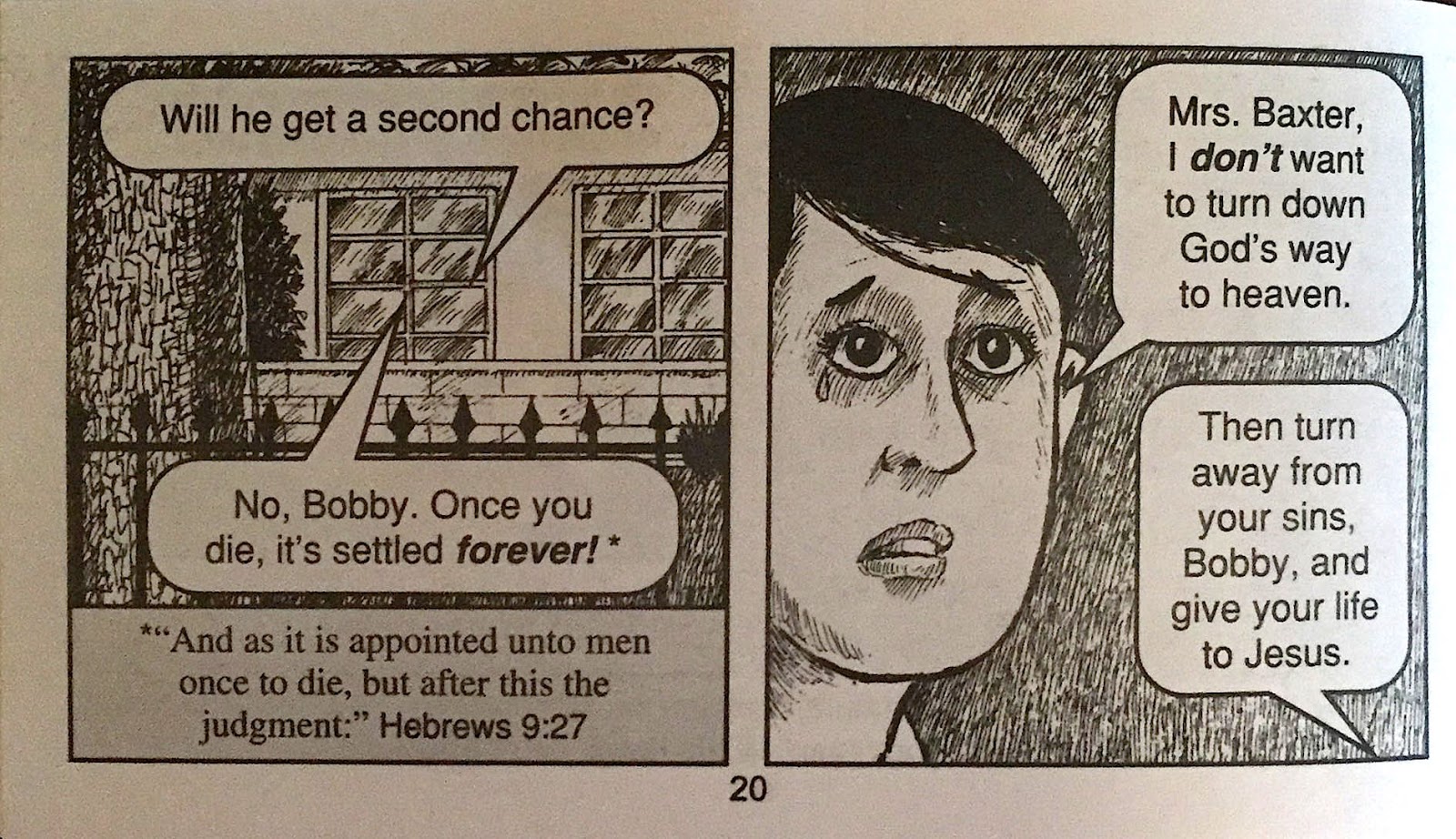 Weird Science DC Comics: Chick Tract #032: Happy Halloween Review