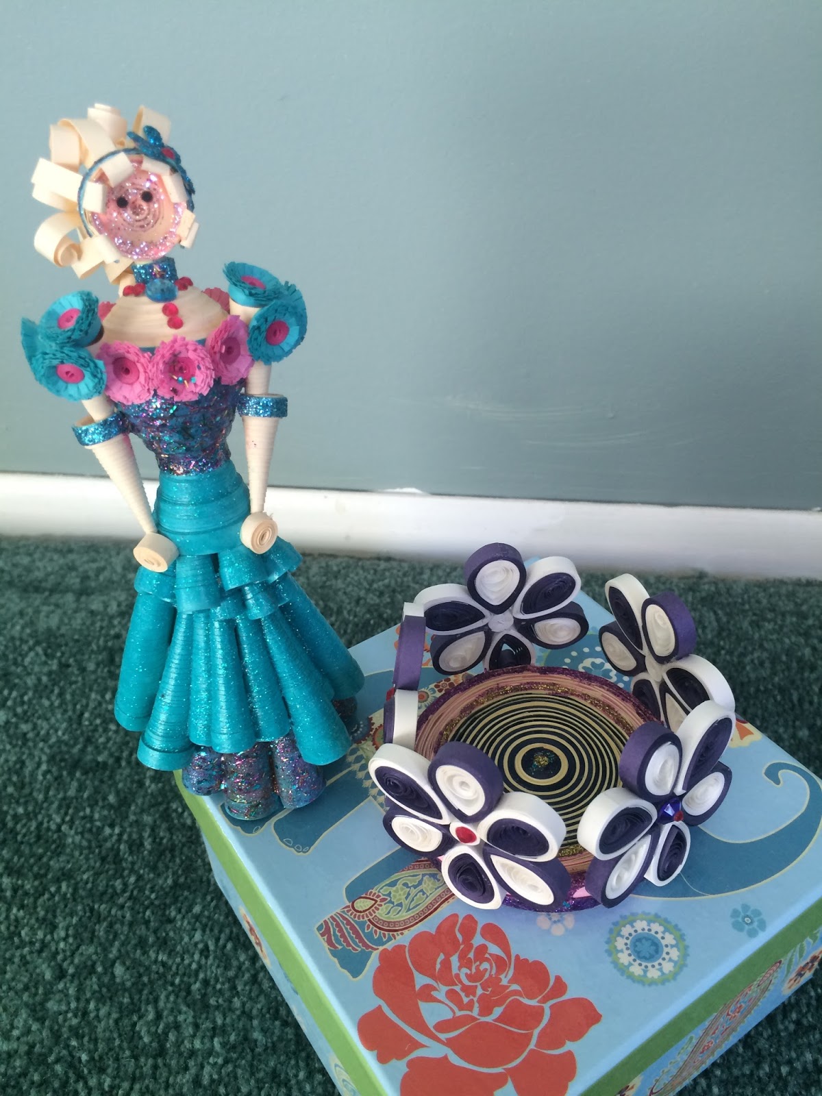 Neha's Paper Quilling Art: Disney Cinderella doll my next generation ...