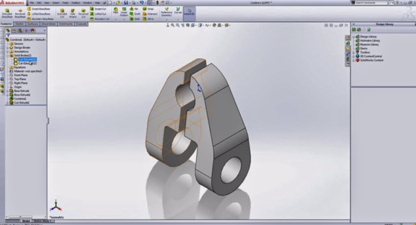 How to create 3D Multibody modelling in SolidWorks - SolidWorks Share
