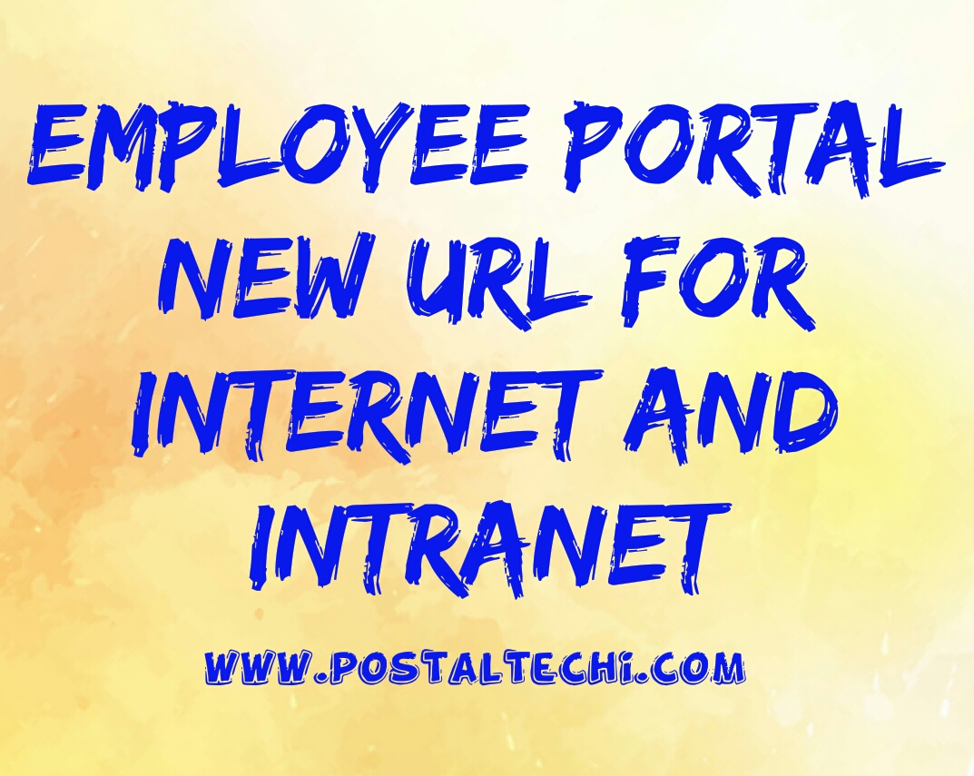 SAP | Employee Portal new URL for Internet and Intranet