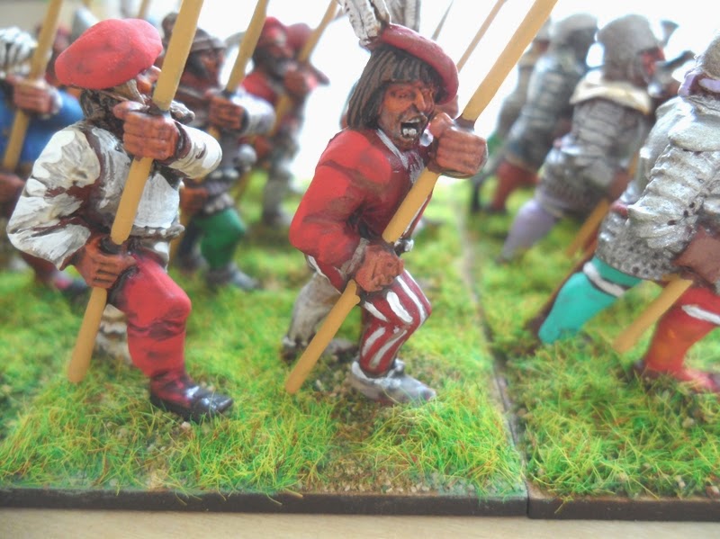 Toy Soldiers Studio: 28mm Renaissance Swiss Pikemen