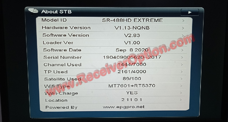 STARSAT MINI EXTREME SERIES HD RECEIVER NEW SOFTWARE V2.83 - How To ...