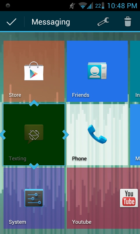 Windows 8 Like Start Screen For Android Device With Tile Launcher