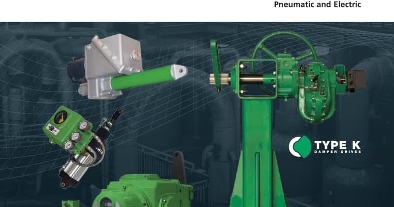Electric and Pneumatic Damper Drives for Combustion Air and Flue Gas ...