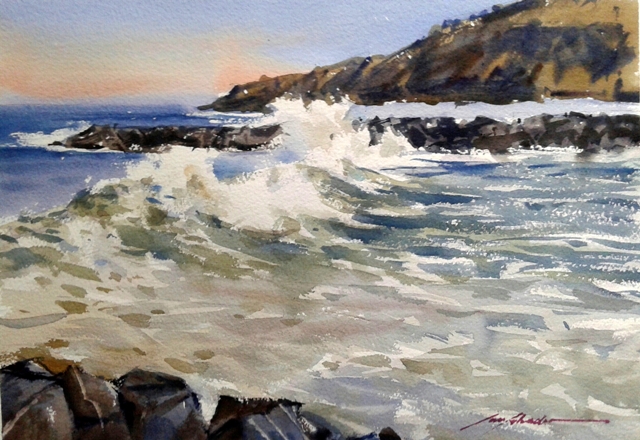 SAN SALVADOR : Acuarela nº 273