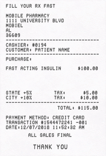 How To Create A Fake Receipt - Invoice Template