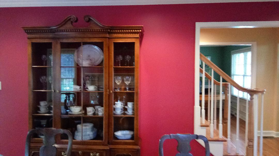 The Yellow Cape Cod: Dutch Colonial Dining Room Makeover - Before and After
