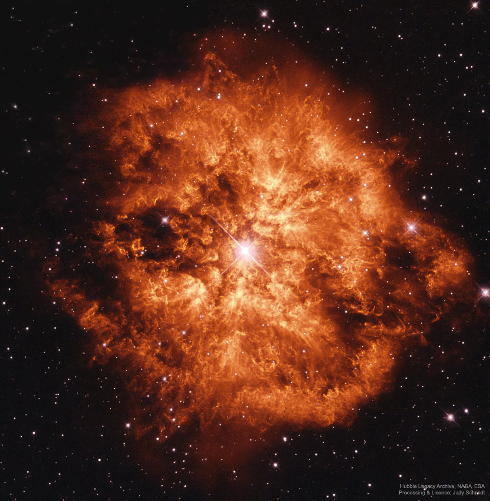 ΟΛΑ ΛΑΘΟΣ...: Wolf-Rayet Star 124: Stellar Wind Machine