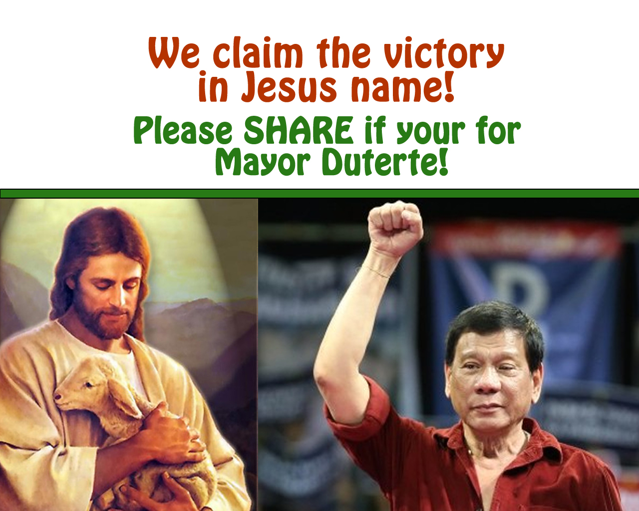 Duterte News: VIRAL People's Prayer for Duterte!