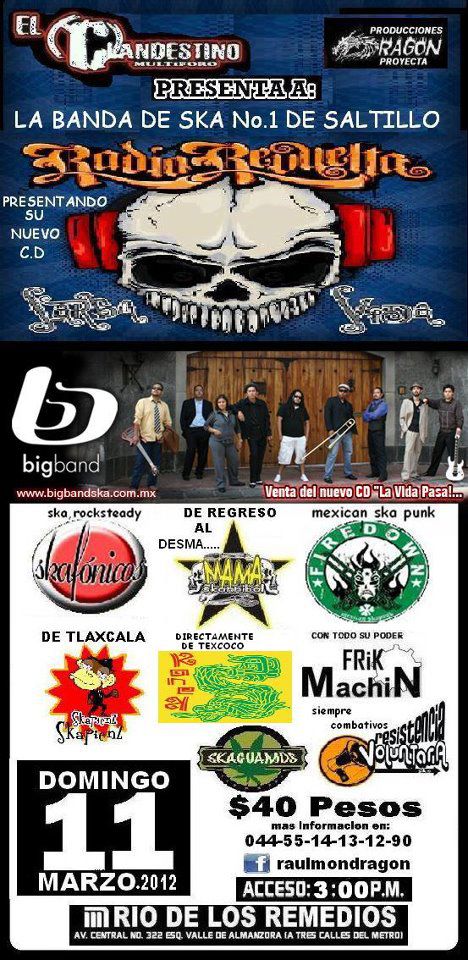www.mexican-ska.tk: La banda de ska n° 1 de saltillo en el clandestino www.mexican-ska.tk: La banda de ska n° 1 de saltillo en el clandestino
