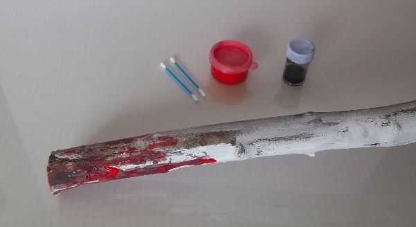 Halloween Bloody Log