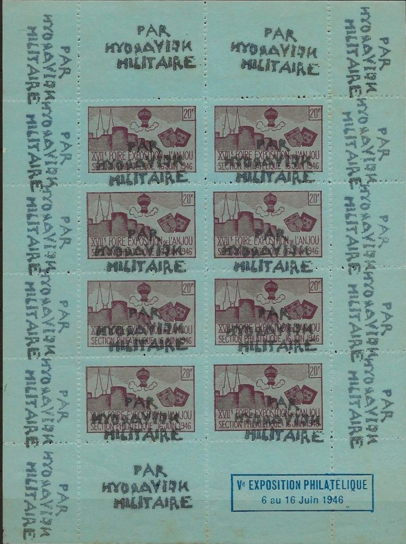 International Airmail And Priority Mail Labels: France: Airmail labels 9