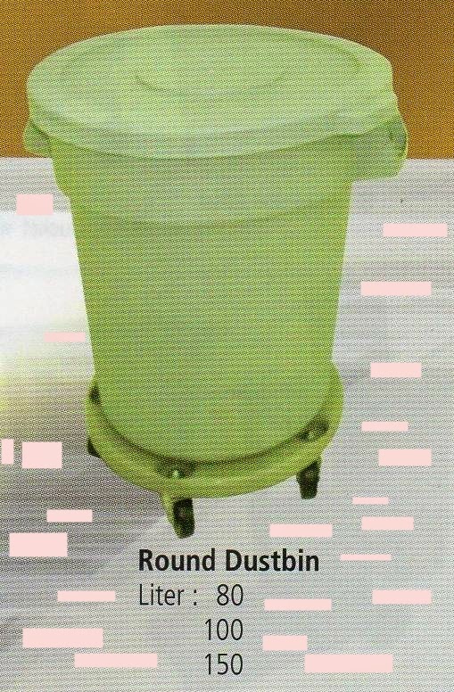 clean shop: Round Dustbin