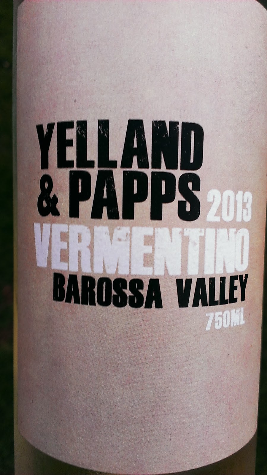 Yelland & Papps Vermentino 2013 - QWine Reviews